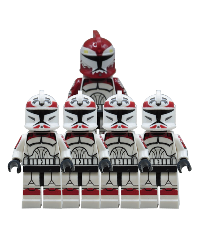 Pack B- 104th DR Commander Wolffe invert w 104th DR trooper – Redmill ...
